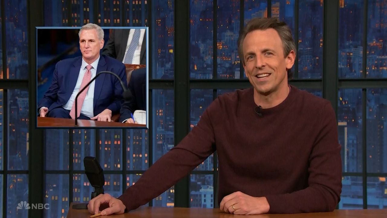 Late night hosts react to McCarthy’s failure to win House vote for speaker | CNN Business