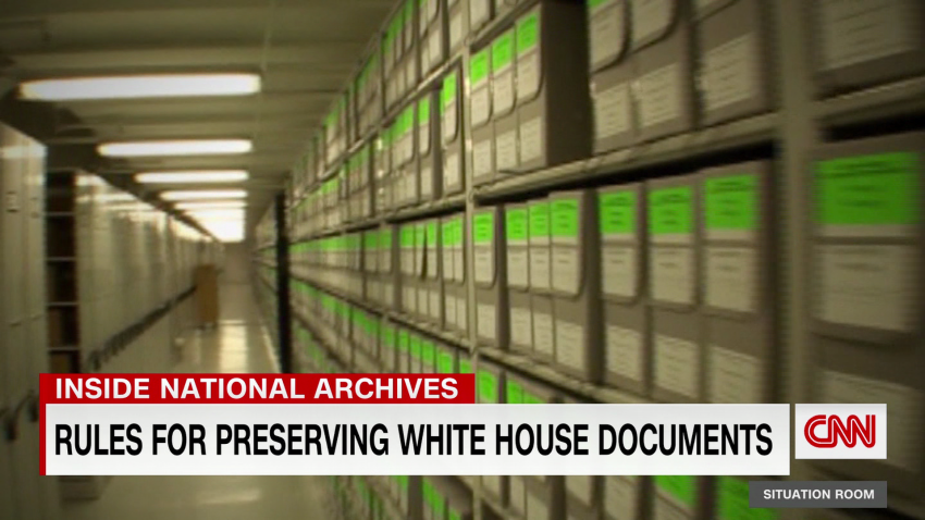 Rules For Archiving Presidential Papers Cnn