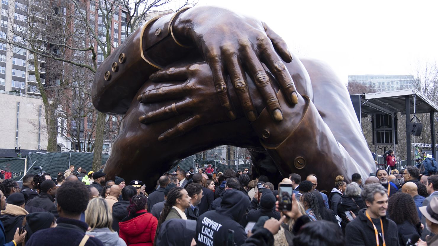 New monument dedicated to MLK and Coretta Scott King opens in Boston | CNN