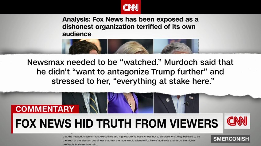 Smerconish: Fox News hid truth from viewers | CNN Business