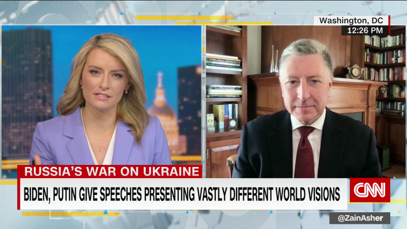 Kurt Volker on Putin and Biden speeches | CNN Kurt Volker on Putin and Biden speeches | CNN
