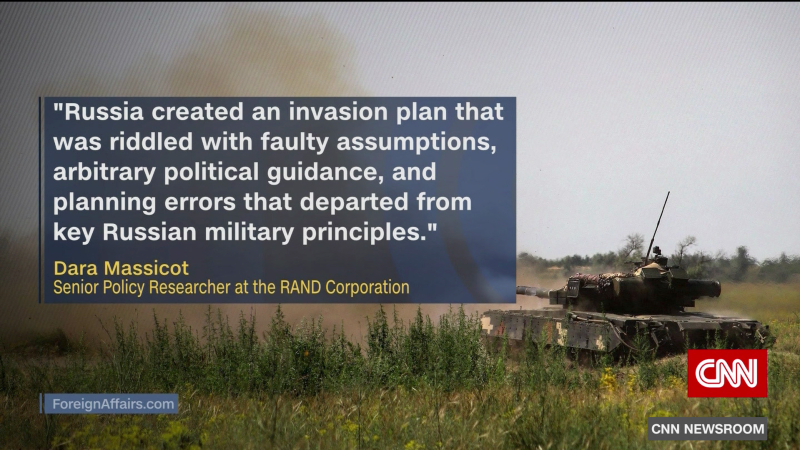 Analyst Military Blunders Backfire On Moscow As War Grinds On Cnn