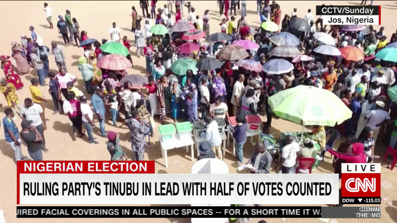 Ruling parting in the lead in Nigeria’s presidential election | CNN Ruling parting in the lead in Nigeria’s presidential election | CNN