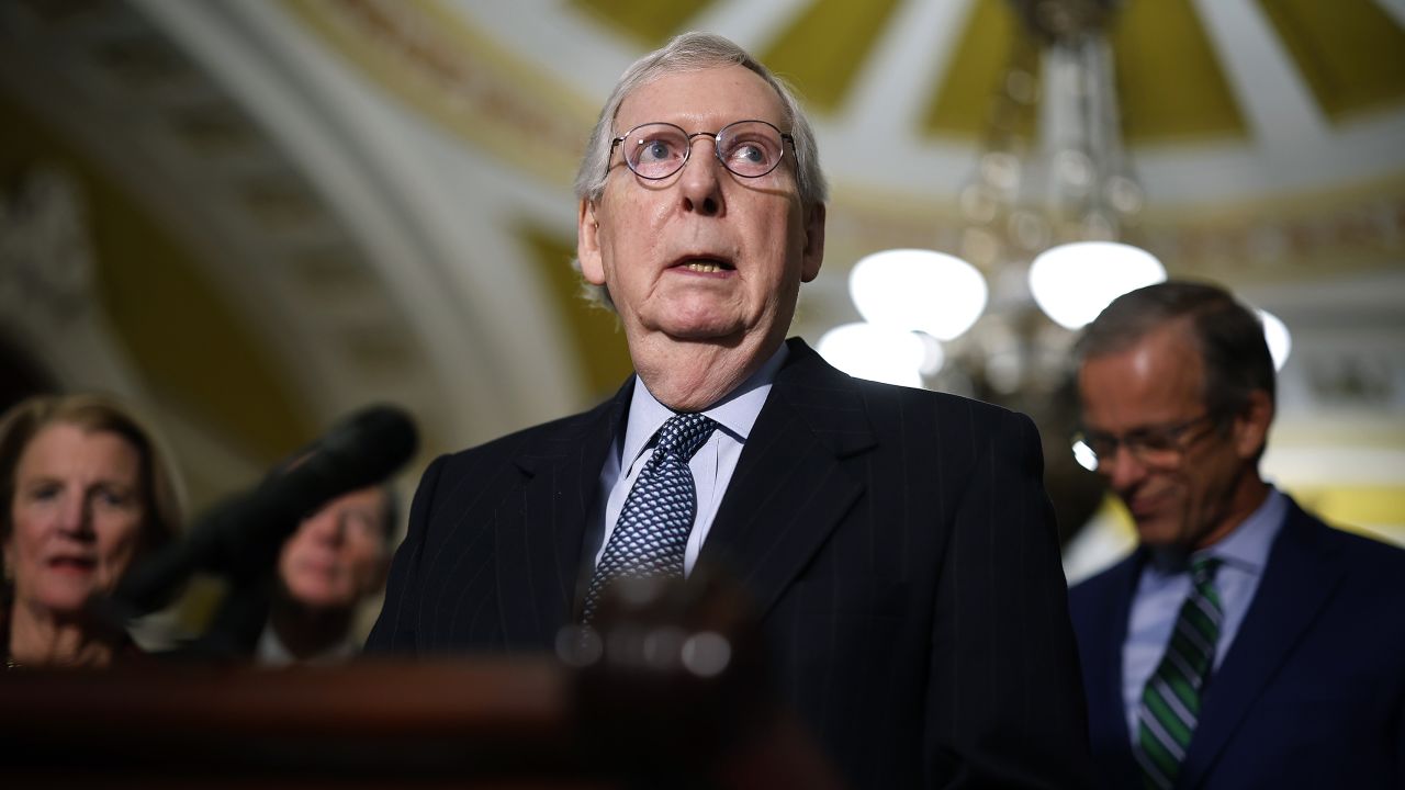 Mitch McConnell released from physical therapy rehab after fall | CNN ... Mitch McConnell released from physical therapy rehab after fall | CNN ...