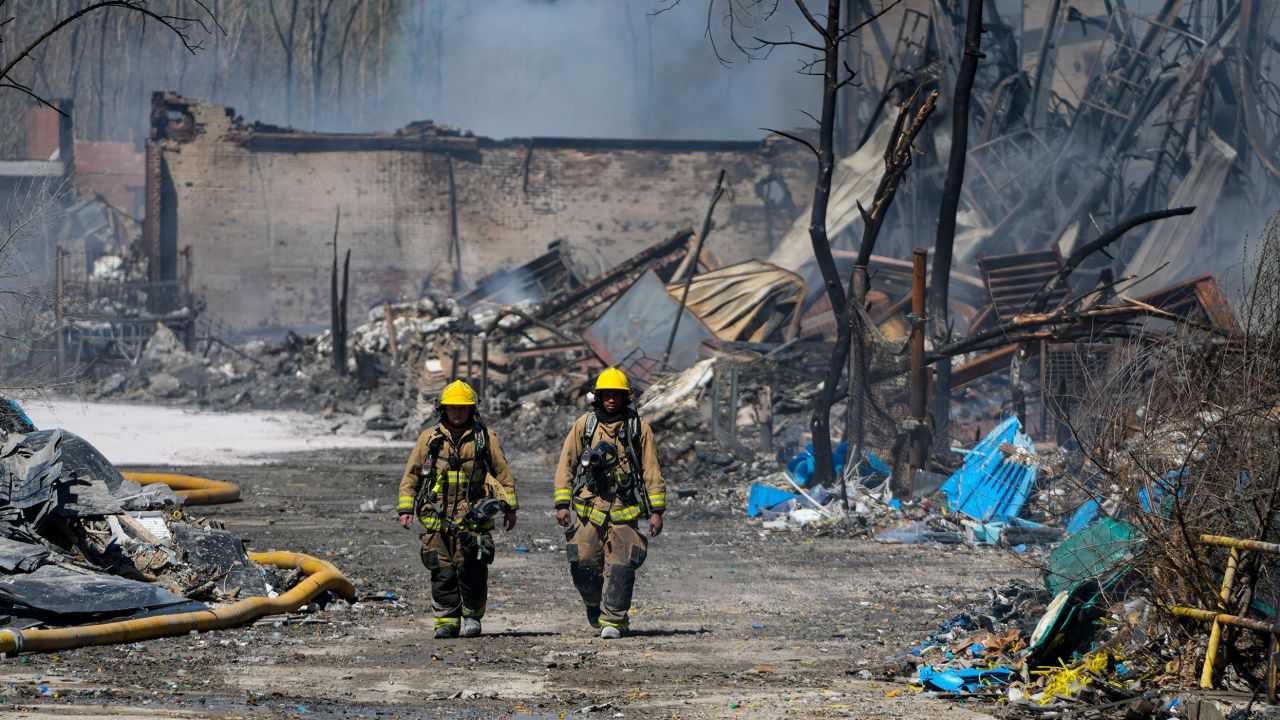 Richmond, Indiana fire: Fire at plastics recycling plant put out as ... Richmond, Indiana fire: Fire at plastics recycling plant put out as ...