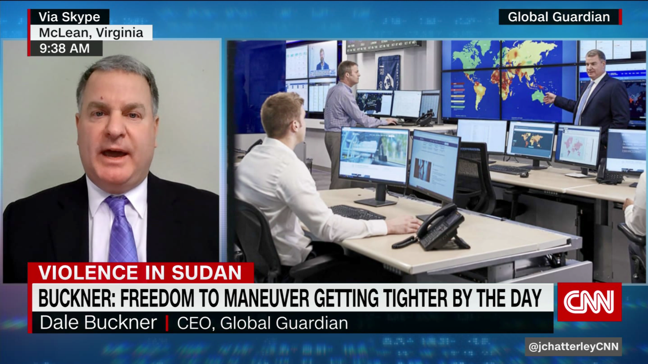 Global Guardian CEO talks to CNN about the situation in Sudan | CNN