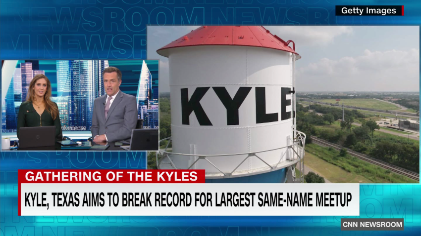 A city in Texas is ‘calling all Kyles’ to come help break a Guinness World Record | CNN