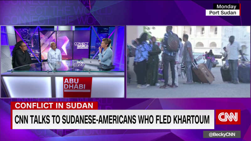 Sudanese-Americans describe harrowing evacuation from Sudan | CNN