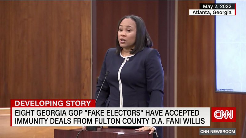 Eight ‘fake Electors Granted Immunity In Georgia Investigation Of