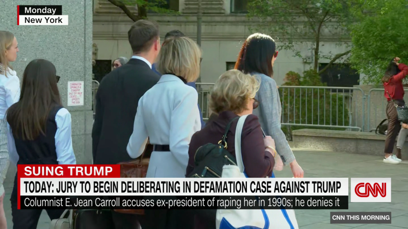Jury Begins Deliberations In Trump Defamation Case Cnn