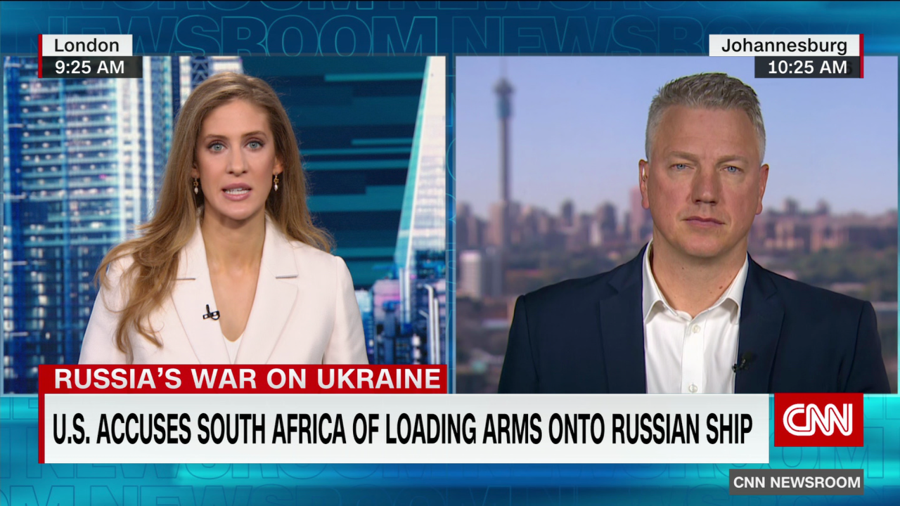 U.S. accuses South Africa of loading weapons onto Russian ship | CNN
