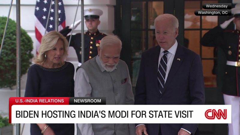 Biden rolls out the red carpet for Modi | CNN Biden rolls out the red carpet for Modi | CNN