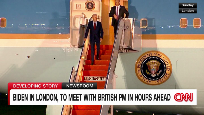 Biden travels to UK ahead of critical NATO summit | CNN