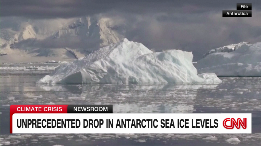 Sea Ice Levels In The Antarctica Hit Record Low For The Month Of June Cnn