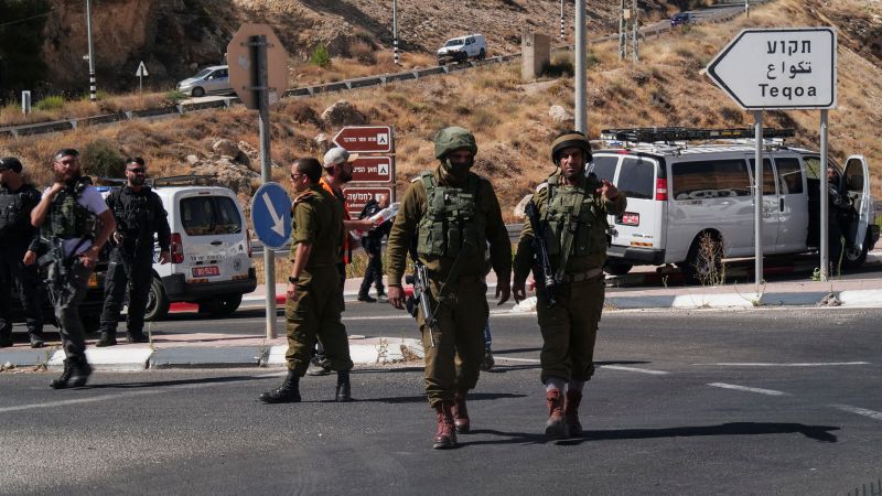 West Bank shooting: 3 Israeli civilians wounded, 1 seriously | CNN