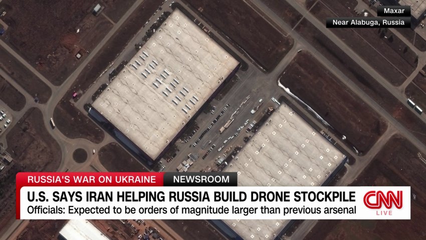 U S Says Iran Helping Russia Build Drones Cnn