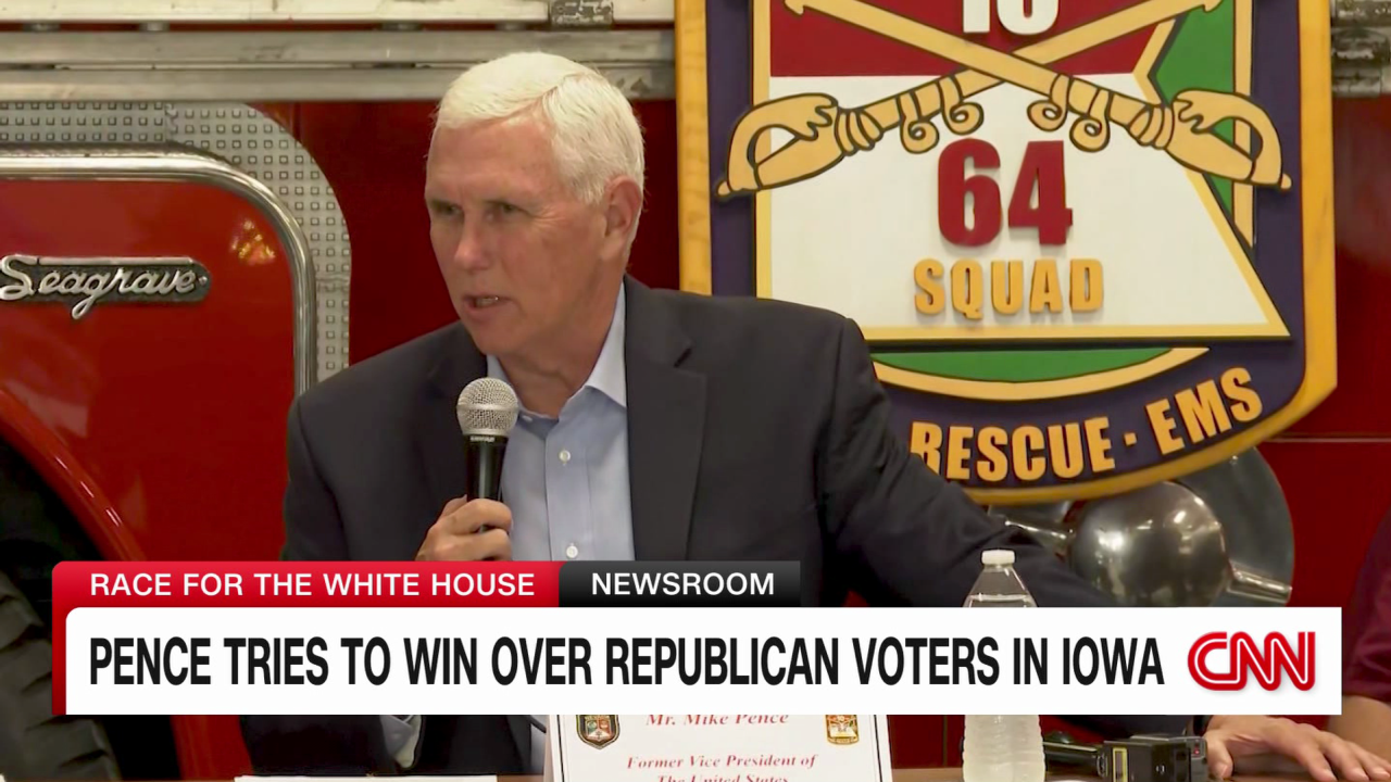 Mike Pence campaigns in Iowa | CNN Mike Pence campaigns in Iowa | CNN