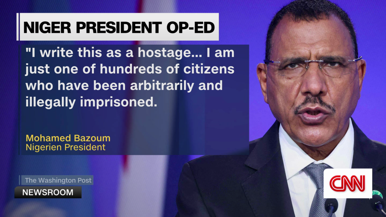 Niger President: ‘I write this as a hostage’ | CNN