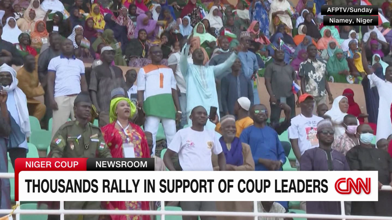 Niger’s coup leaders have announced the closure of the country’s airspace as deadline from ...