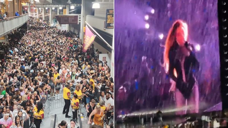 Abby Phillip describes ‘chaotic’ scene at Beyoncé’s stormy Washington ...