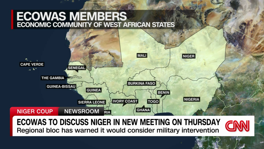 ECOWAS to discuss Niger in new meeting on Thursday | CNN