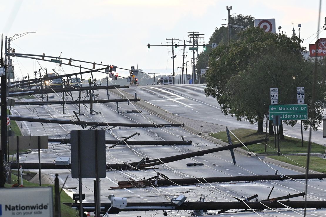 East Coast storms leave tens of thousands without power as a new wave of severe weather and ...