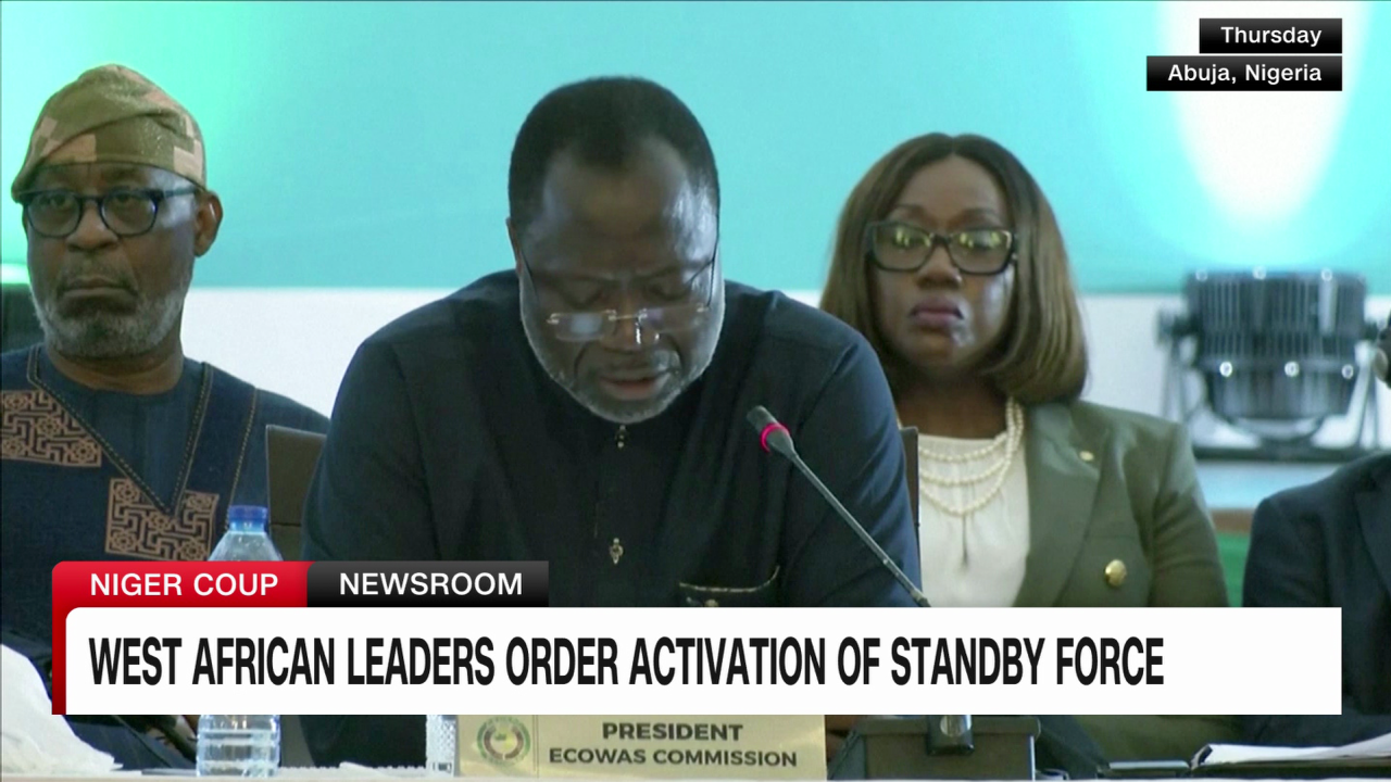 West African leaders order activation of regional standby force | CNN
