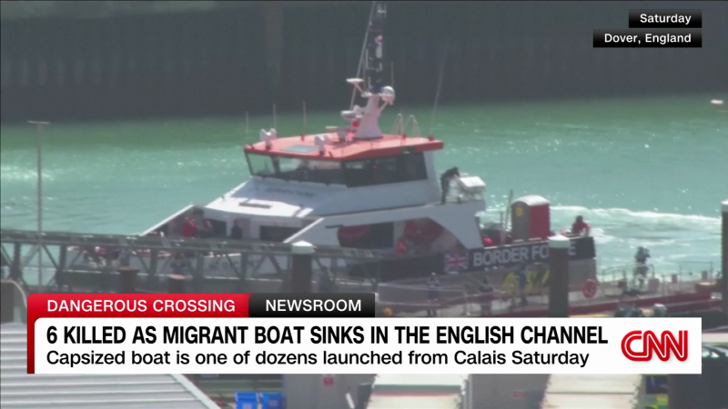 6 killed as migrant boat sinks in the English Channel | CNN