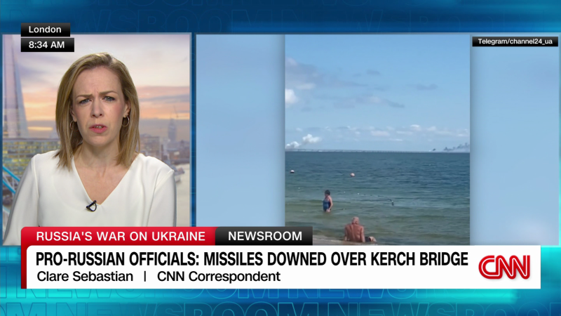 Russia says it shot down Ukrainian missiles over Kerch bridge | CNN Russia says it shot down Ukrainian missiles over Kerch bridge | CNN