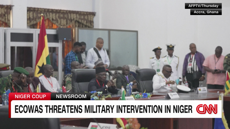 ECOWAS Commissioner: Junta in Niger must reverse course | CNN