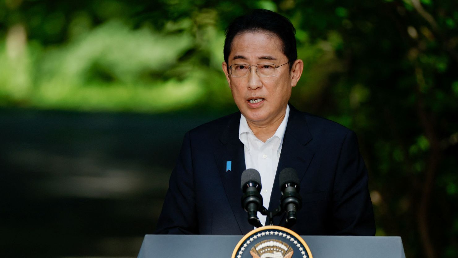 Japan vows to strengthen ‘strategic collaboration’ with US and South Korea at historic ...