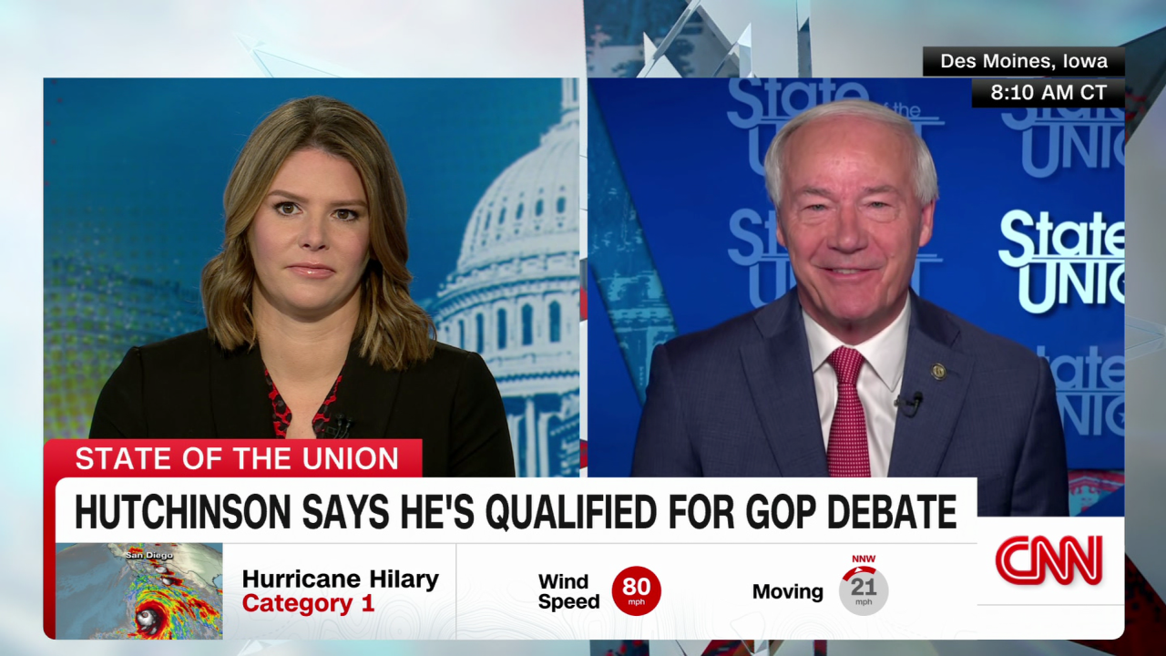 Hutchinson: Trump might be disqualified from presidency | CNN Politics