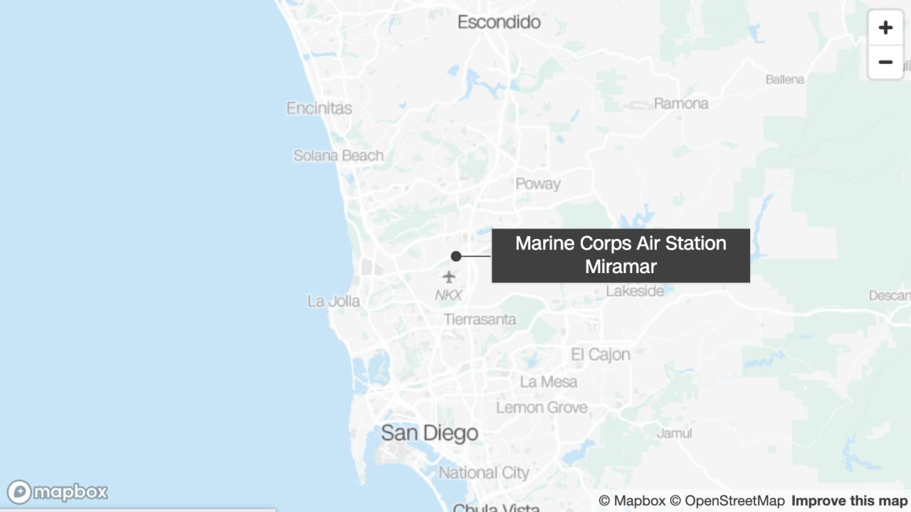 Us Military Jet Crashes Near Marine Corps Air Station Miramar In San
