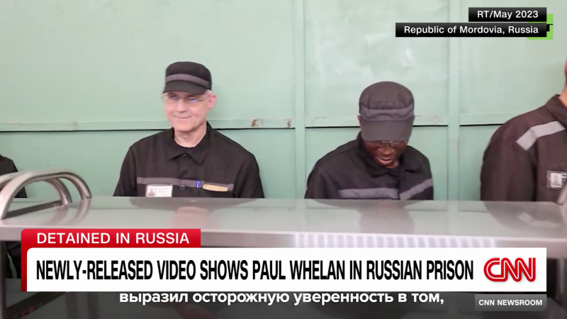 Newly Released Video Shows American Detainee Paul Whelan In Russian
