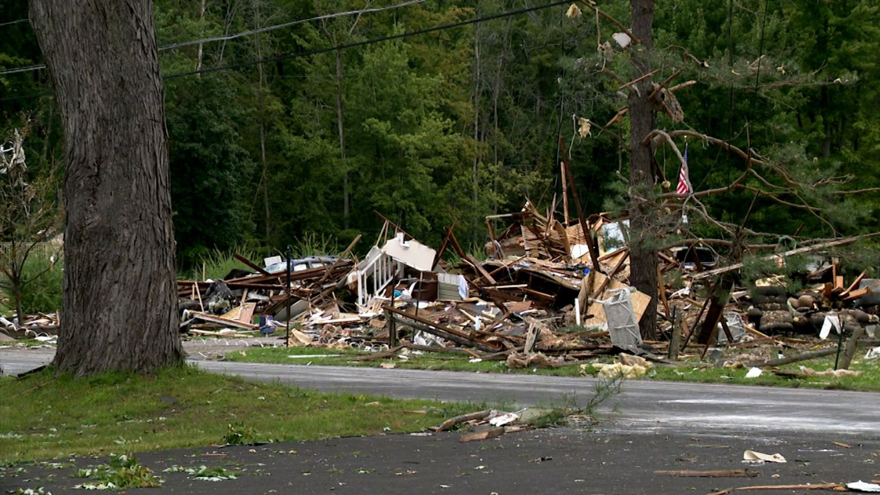 See the moment a family’s house explodes hours after car crash | CNN