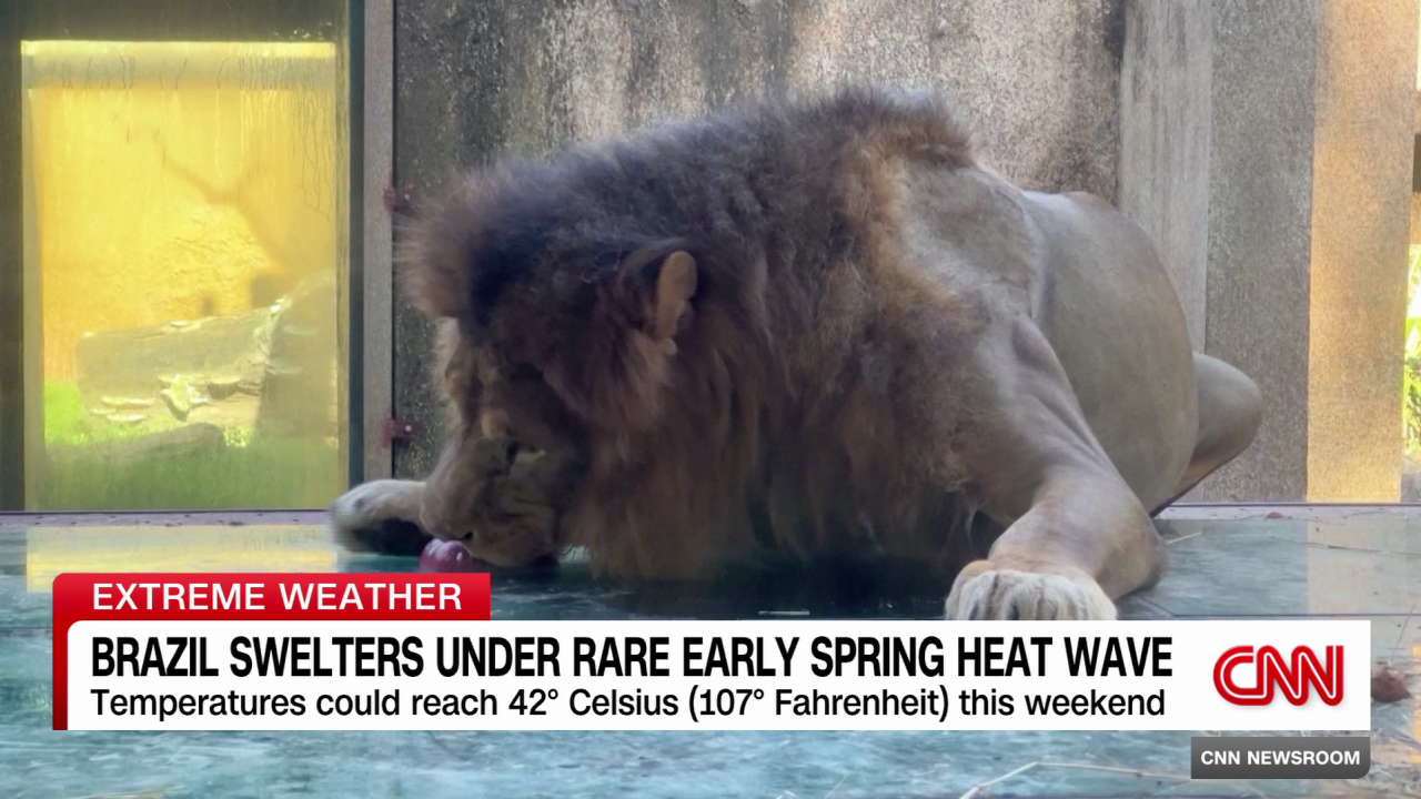 Brazil swelters under rare early spring heat wave | CNN