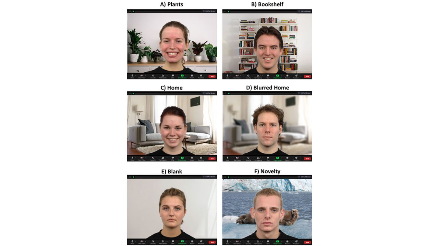 The Zoom backgrounds that make you look more - or less - trustworthy, according to experts | CNN