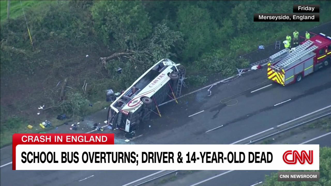 Two dead following school bus crash in the UK | CNN