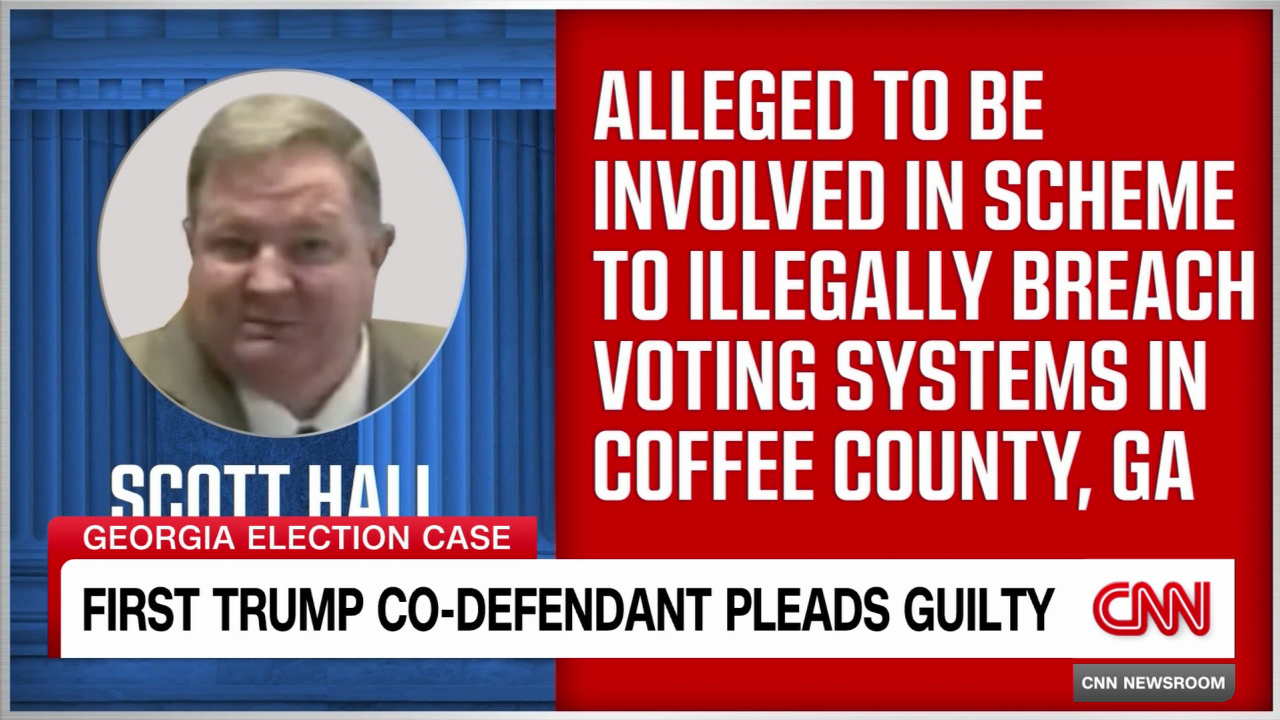 First Donald Trump Co Defendant Pleads Guilty Cnn Politics