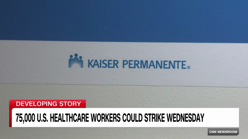 75,000 U.S. health workers could soon go on strike | CNN