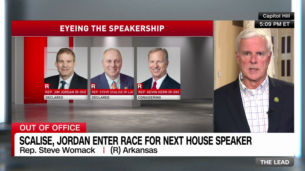 GOP Rep. Steve Womack says he’s ‘a Scalise guy’ | CNN Politics