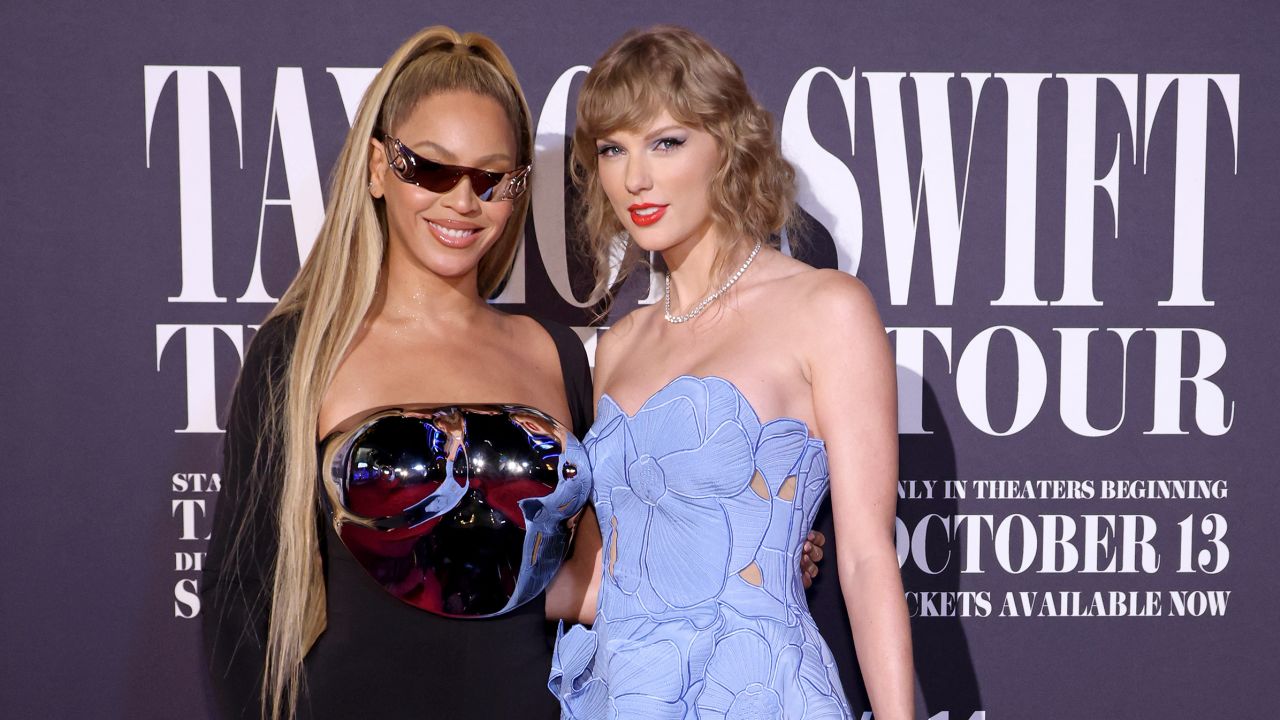 Beyoncé showing up for Taylor Swift's movie premiere was a 'fairytale ...