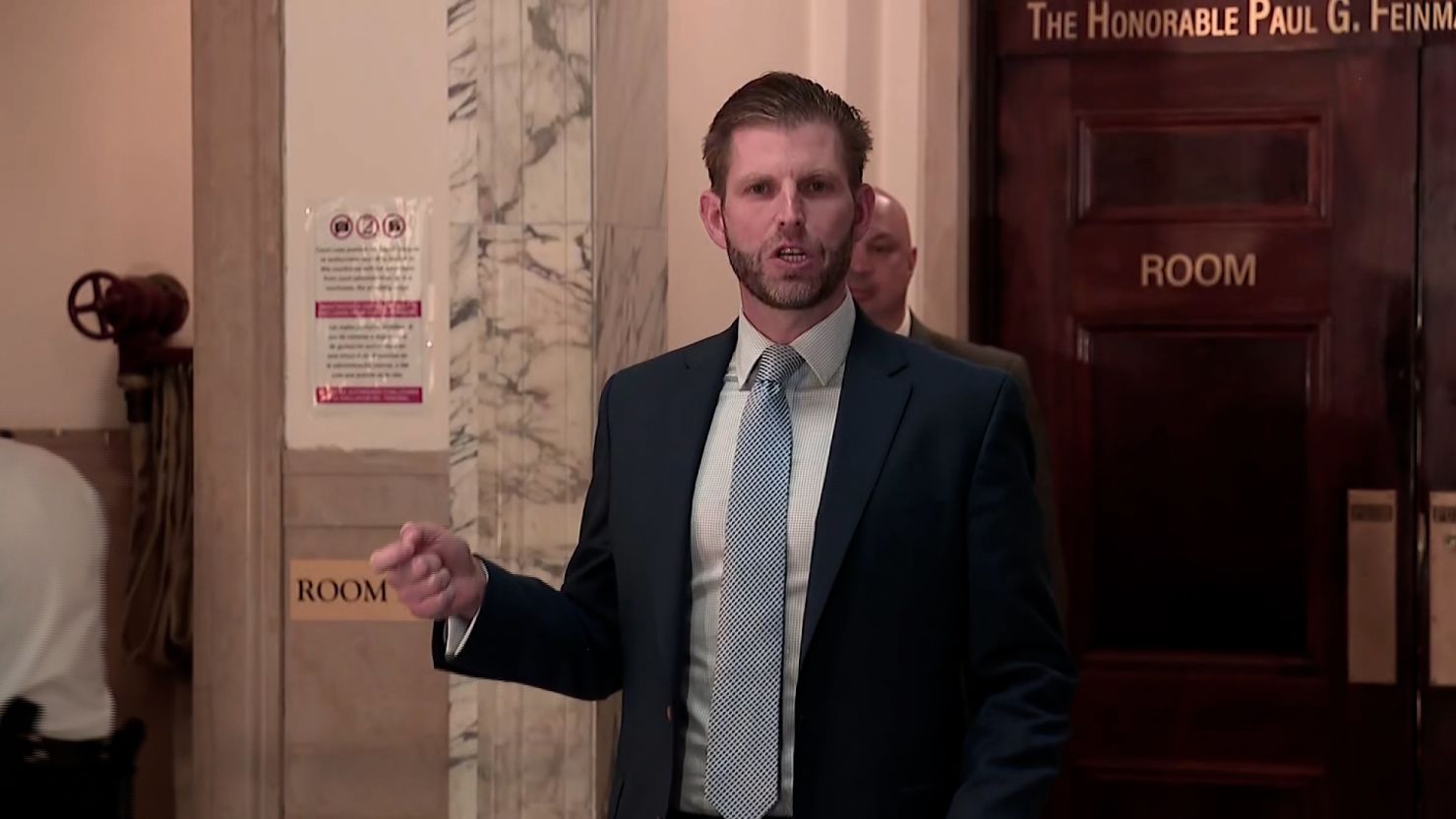Eric Trump no longer testifying in Trump’s civil fraud trial | CNN Politics Eric Trump no longer testifying in Trump’s civil fraud trial | CNN Politics