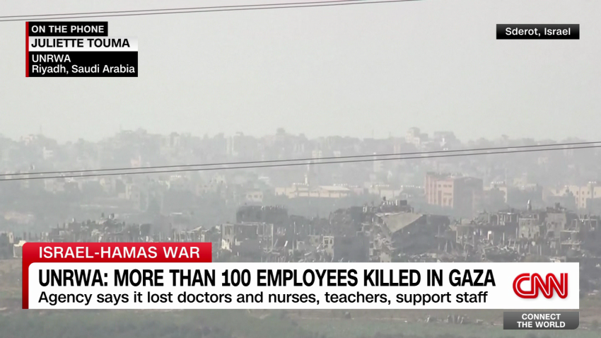 More than 100 UNRWA employees killed in Gaza | CNN