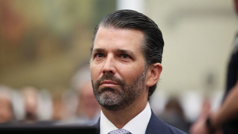 Donald Trump Jr Testifies For Defense In New York Civil Fraud Trial