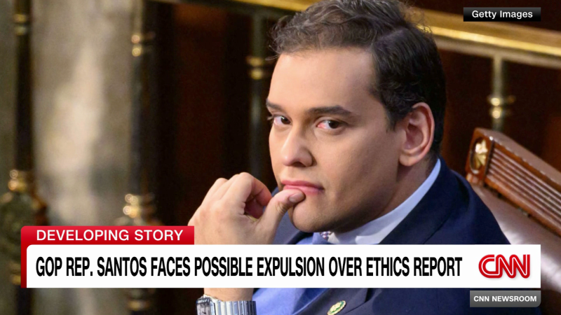 George Santos faces possible expulsion over scathing ethics report | CNN Politics