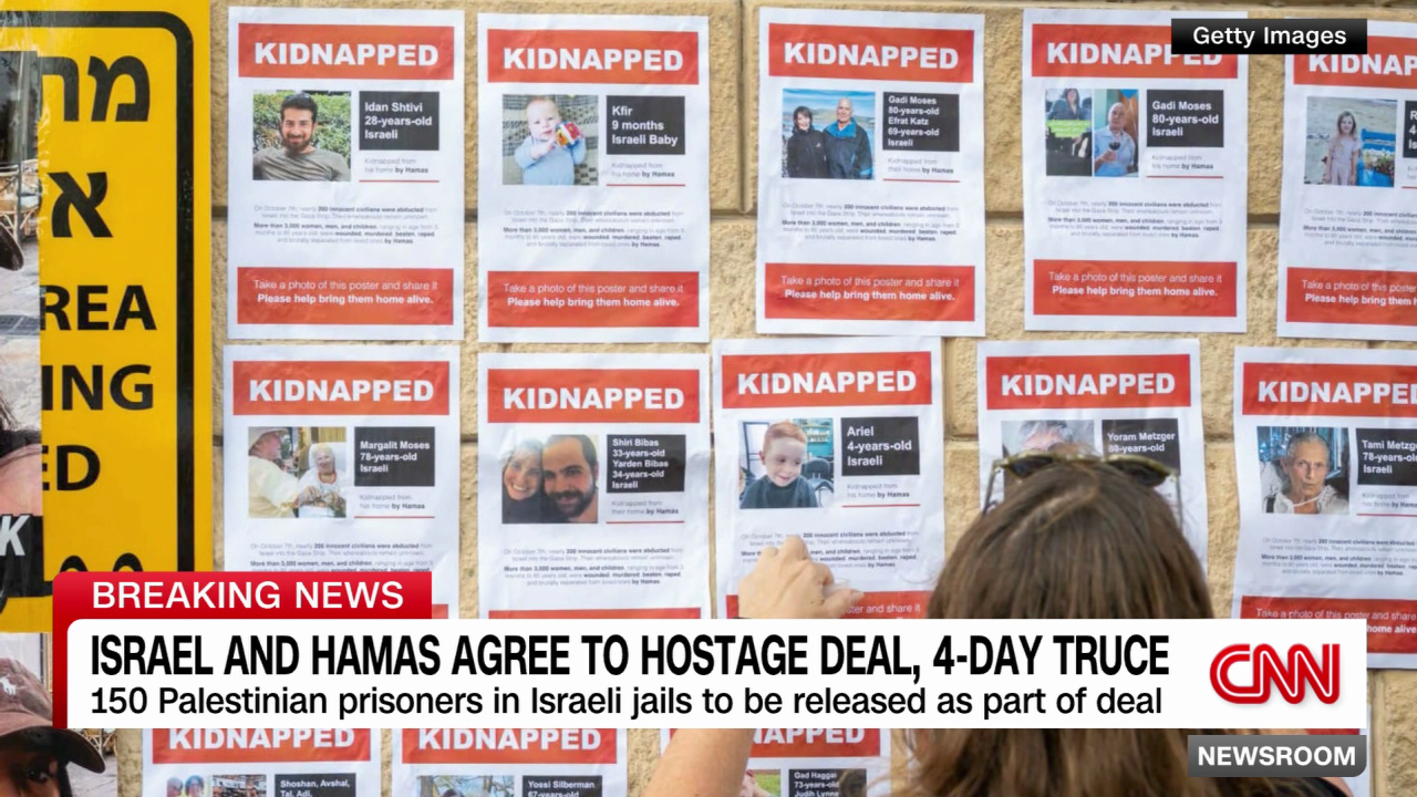 Families of hostages held by Hamas Await news of a possible release of their loved ones | CNN