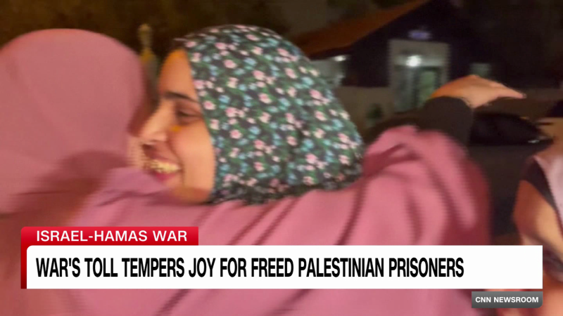 Released Palestinian prisoners celebrate as they return to West Bank | CNN