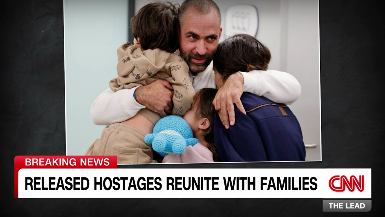Released hostages reunite with their families | CNN