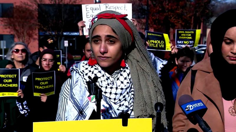 Complaint claims discrimination after Muslim Arab American teacher is ... Complaint claims discrimination after Muslim Arab American teacher is ...